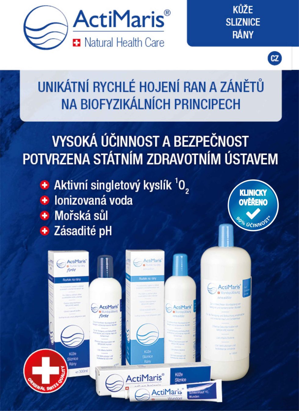 Brožury a dokumenty o přípravcích ActiMaris® | ActiMaris.cz